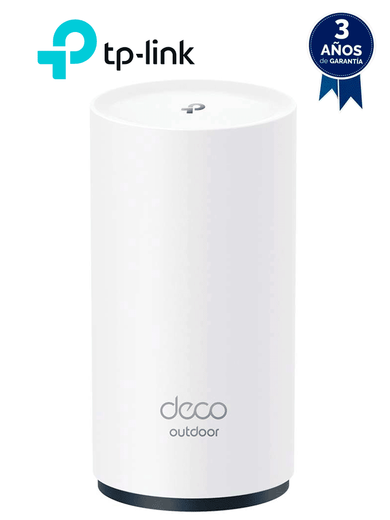TP-LINK - Deco X50-Outdoor(1-pack) / Sistema Deco X50-Outdoor Wi-Fi 6 Mesh AI AX3000 para ...